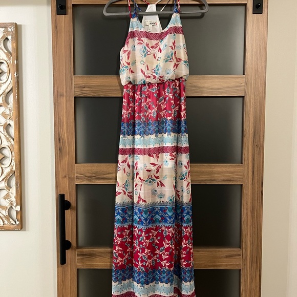 Derek Heart | Dresses | Derek Floral Maxi Dress | Poshmark